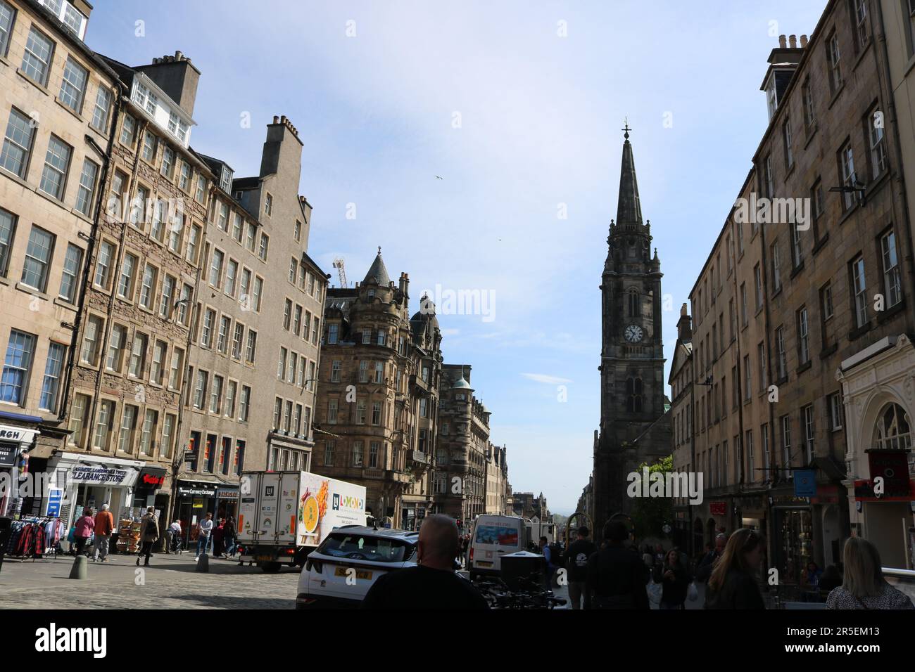 Hunter Square, Edinburgh, UK Stock Photo - Alamy
