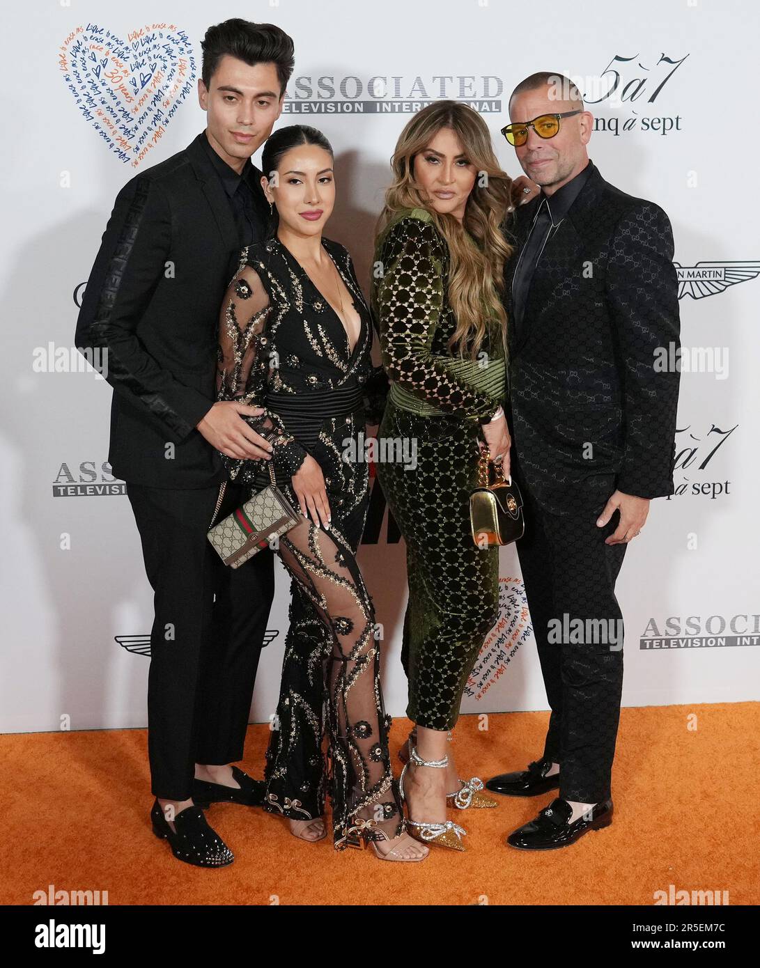 Los Angeles, USA. 02nd June, 2023. (L-R) Ken Collis III, Sasha Ibarra ...