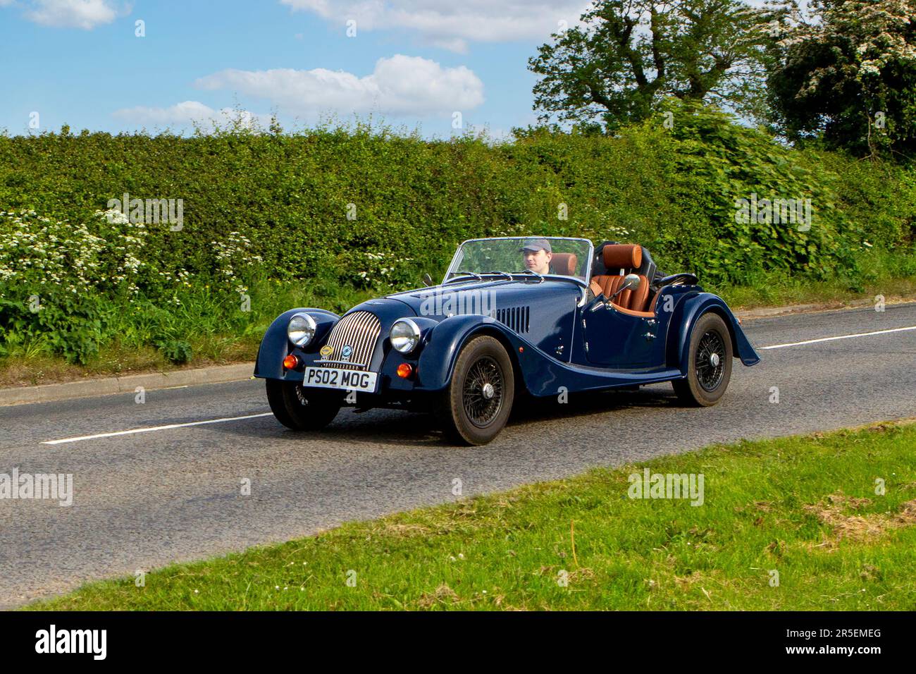 2010 Blue Morgan 4/4 Classic vintage car, Yesteryear motors en route to ...