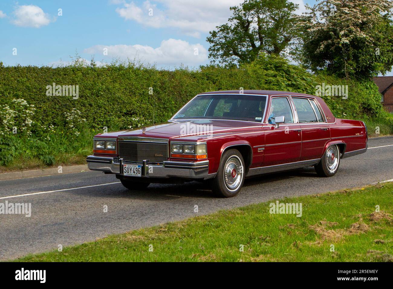 1983 Red Cadillac Classic American vintage car. USA Yesteryear motors ...