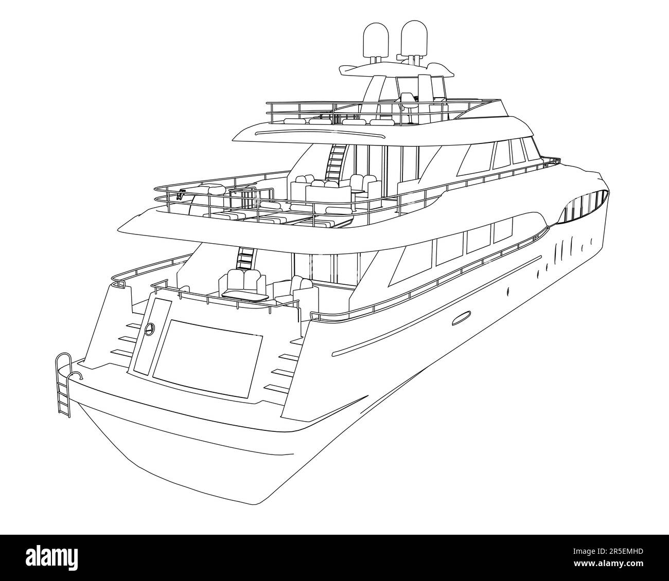 Yacht Outline Images 9,849 Yacht Line Drawing Images, Stock Photos, 3D