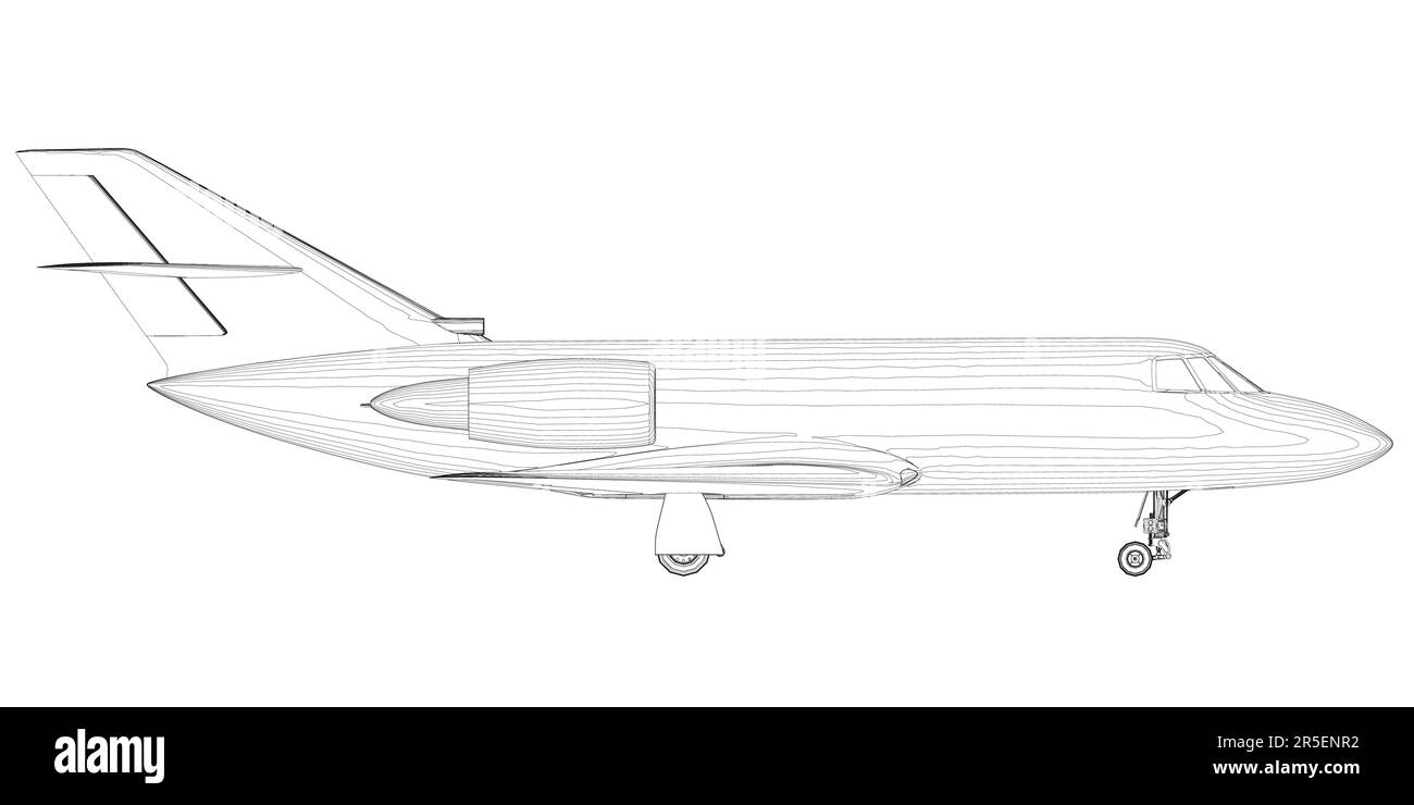 View from commercial airliner Stock Vector Images - Alamy