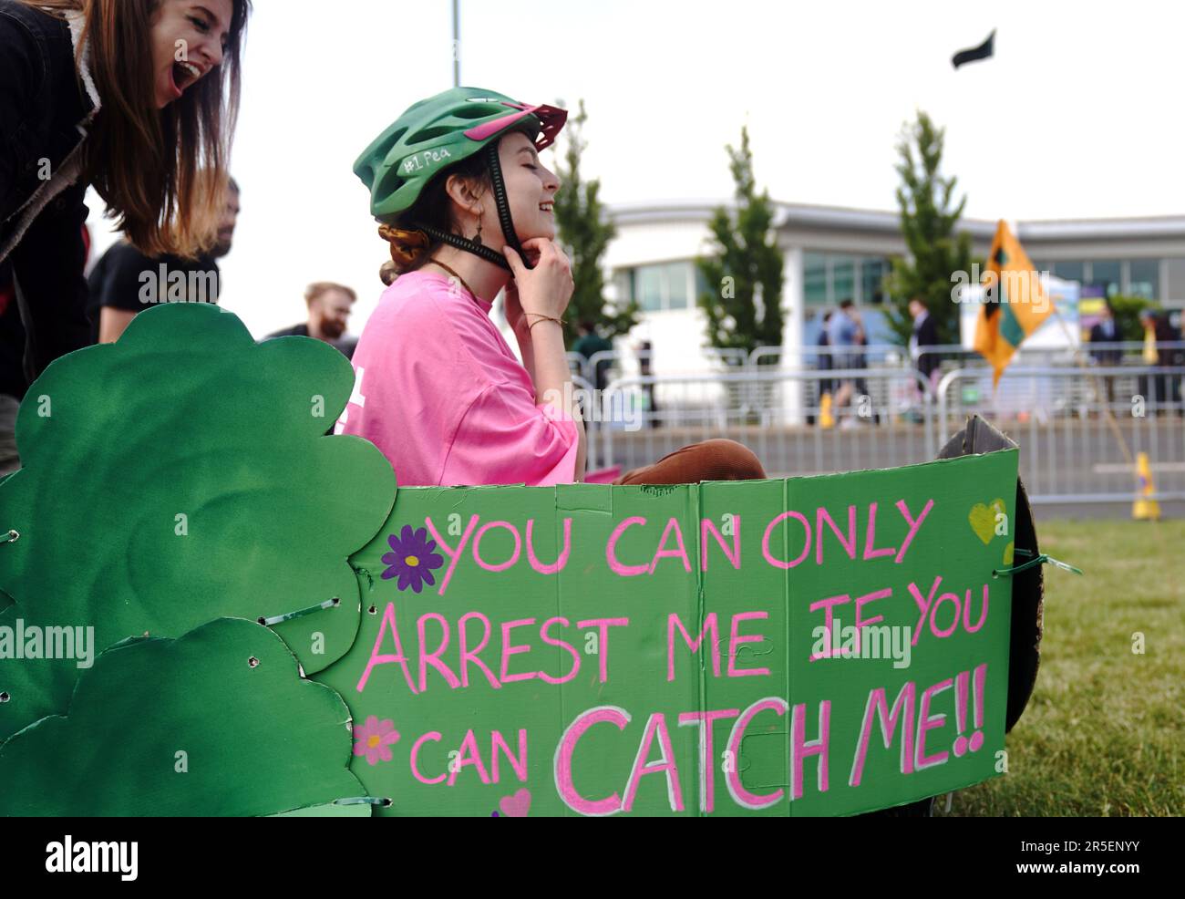 Epsom animal rising protest hi-res stock photography and images - Alamy