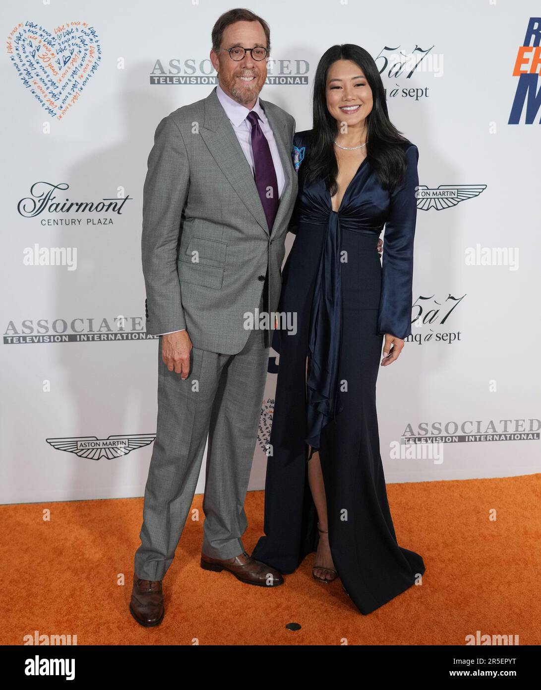 Los Angeles, USA. 02nd June, 2023. (L-R) Rob Minkoff and Crystal Kung ...