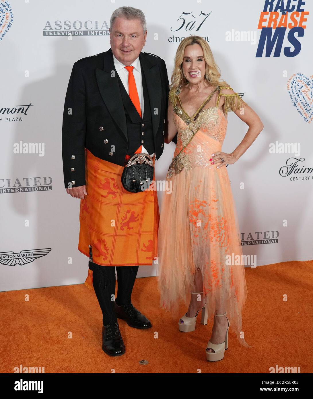 Los Angeles, USA. 02nd June, 2023. (L-R) Graham Alloway and Kara ...