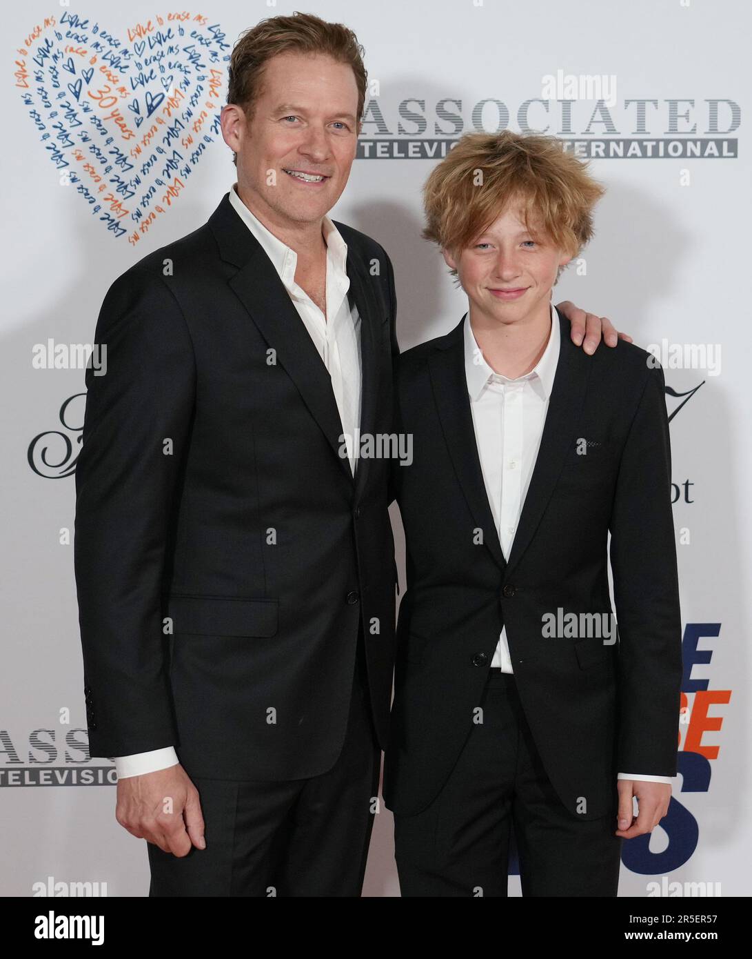 Los Angeles, USA. 02nd June, 2023. (L-R) James Tupper and Atlas Heche ...