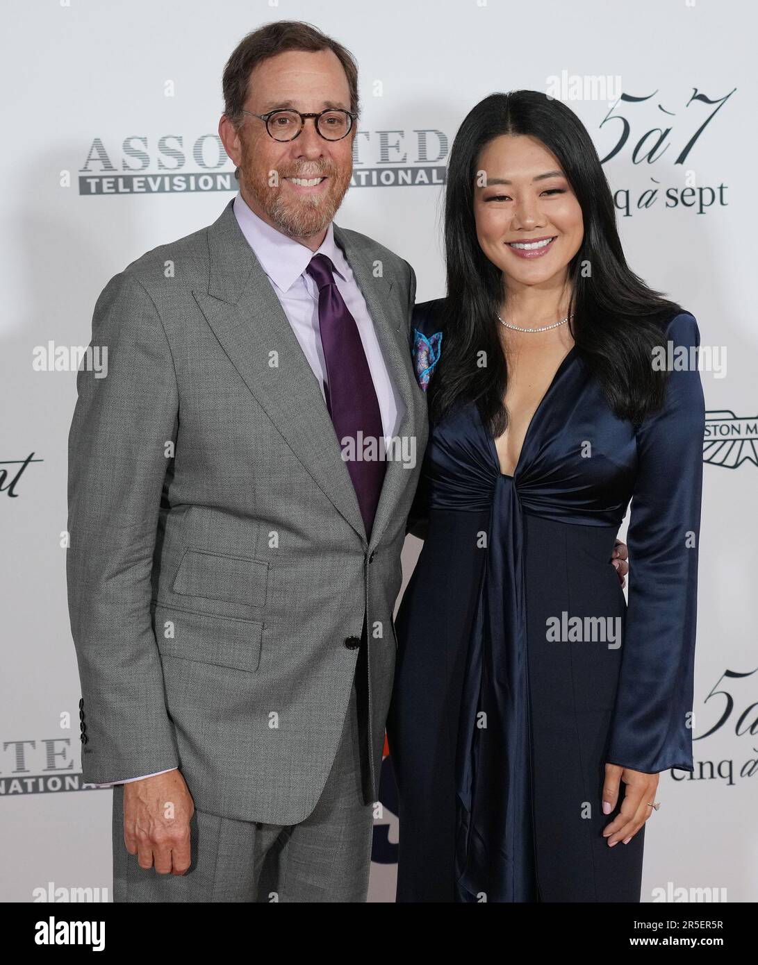 Los Angeles, USA. 02nd June, 2023. (L-R) Rob Minkoff and Crystal Kung ...