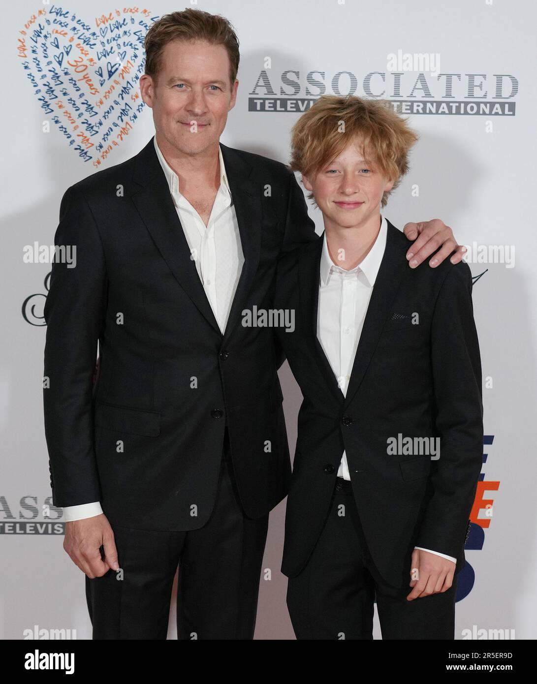 Los Angeles, USA. 02nd June, 2023. (L-R) James Tupper and Atlas Heche ...