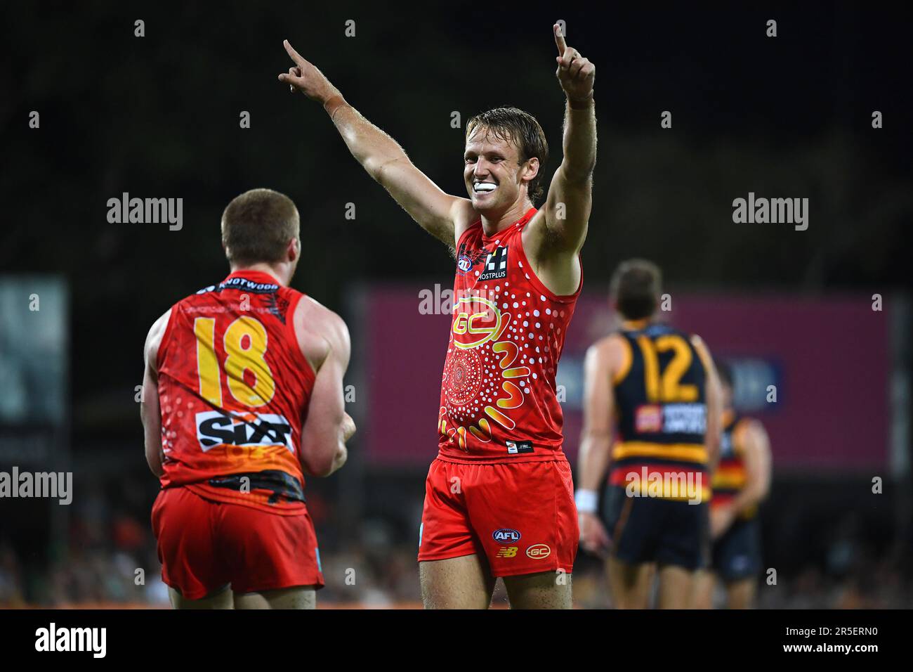 Darwin, Australia. 03rd June, 2023. Jack Lukosius of the Suns ...