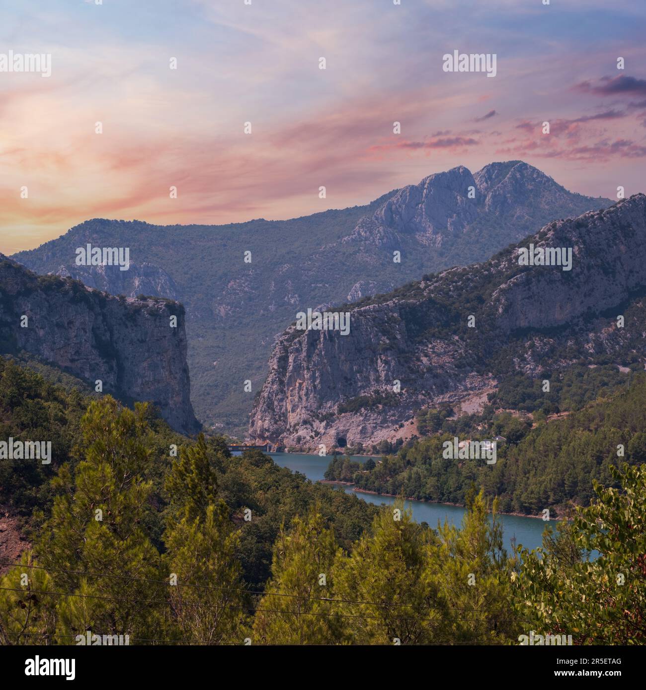 Shkopet stausee hi-res stock photography and images - Alamy