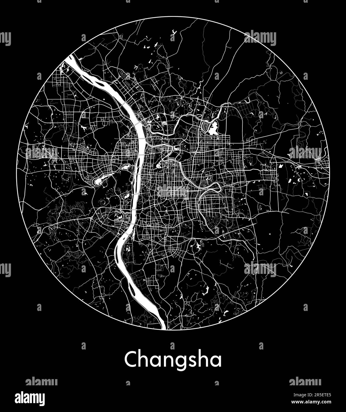 Changsha vector vectors hi-res stock photography and images - Alamy