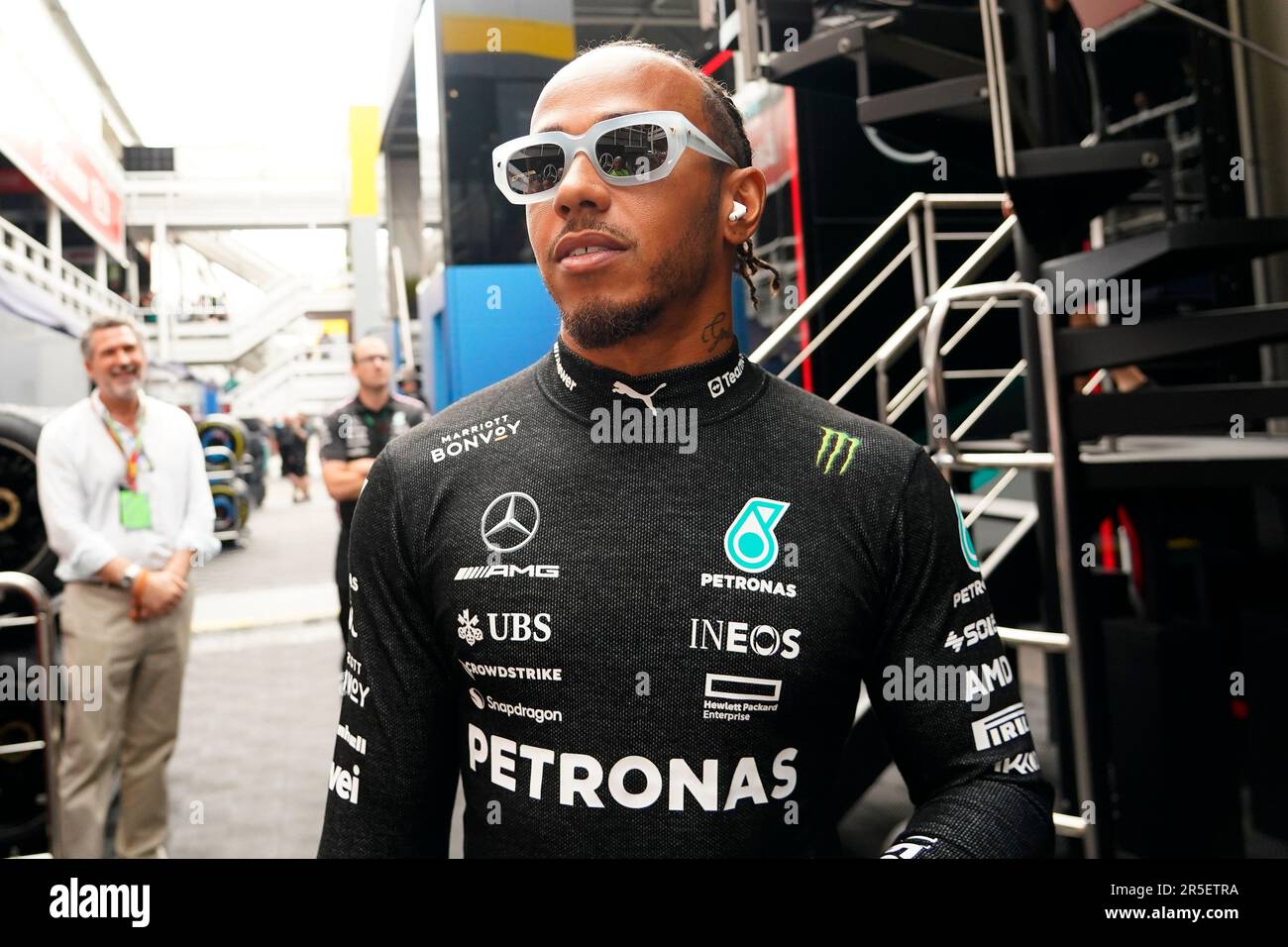 Barcelona, Spain. 03rd June, 2023. Lewis Hamilton (UK), Mercedes AMG ...