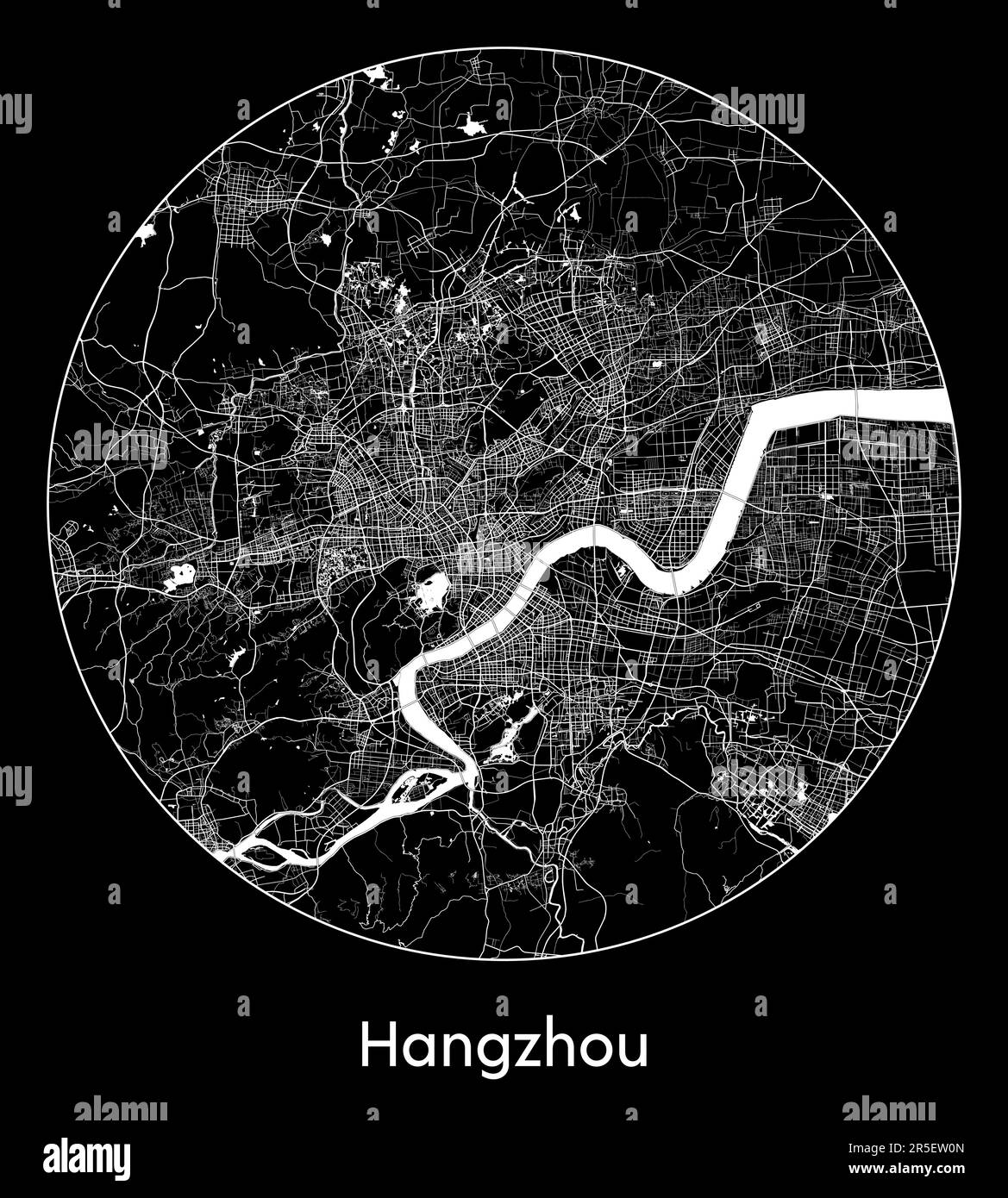 Hangzhou city Stock Vector Images - Alamy