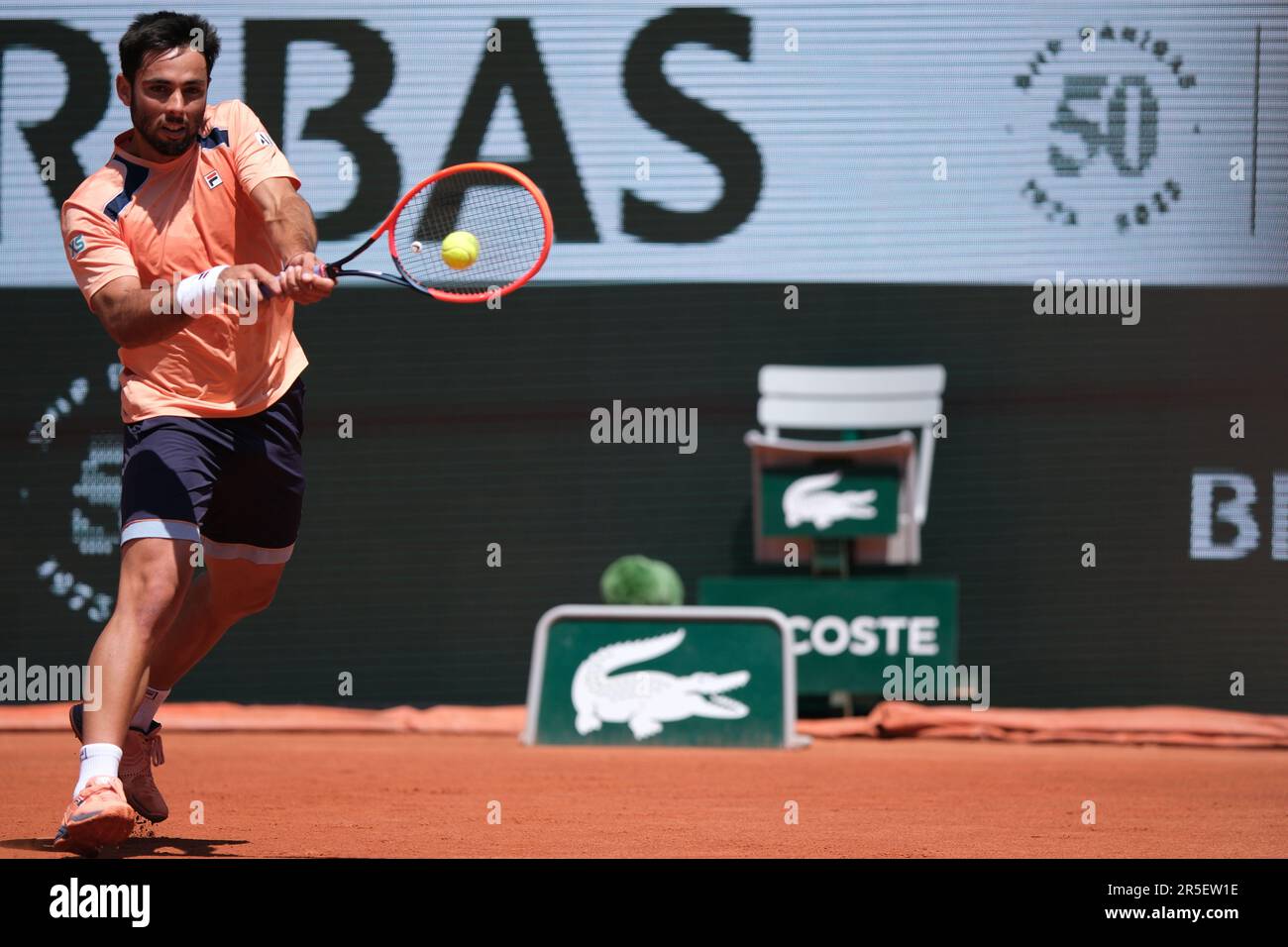 Paris, France. 3rd June, 2023. GENARO ALBERTO OLIVIERI of Argentina ...