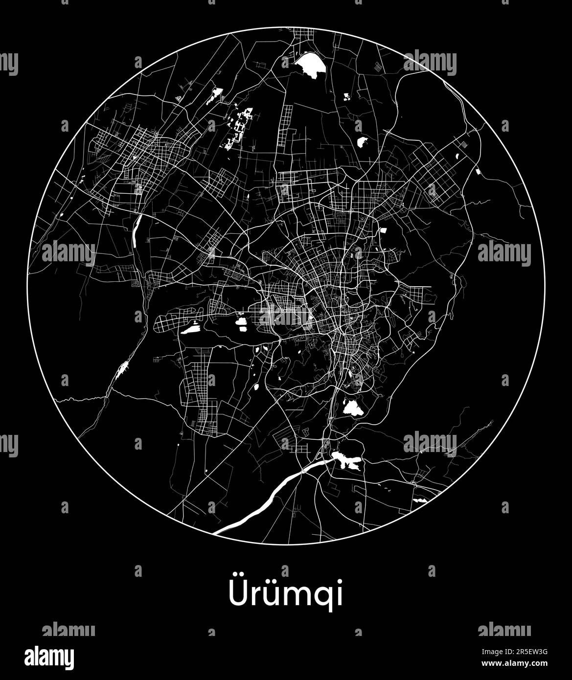 Urumqi china Stock Vector Images - Alamy