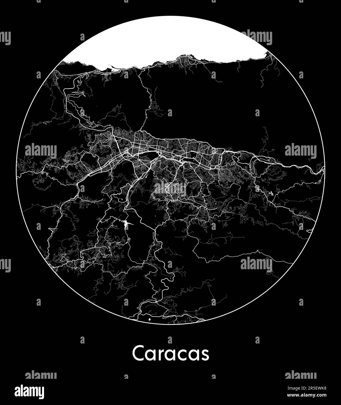 Caracas Stock Vector Images - Alamy