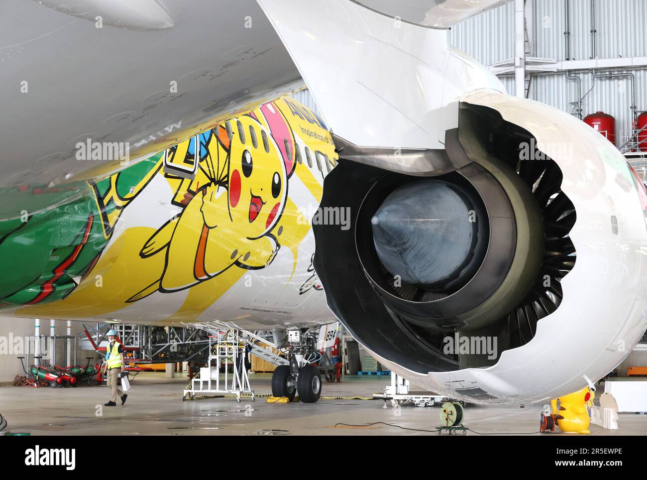 Tokyo, Japan. 3rd June, 2023. Japan's largest air carrier All Nippon ...