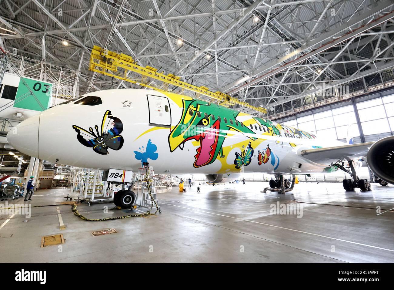 Tokyo, Japan. 3rd June, 2023. Japan's largest air carrier All Nippon ...