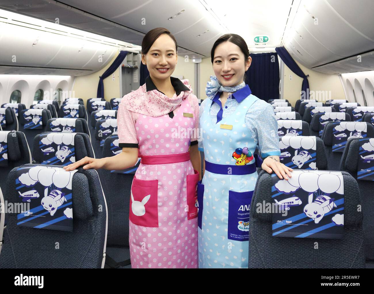 Tokyo, Japan. 3rd June, 2023. Japan's largest air carrier All Nippon ...