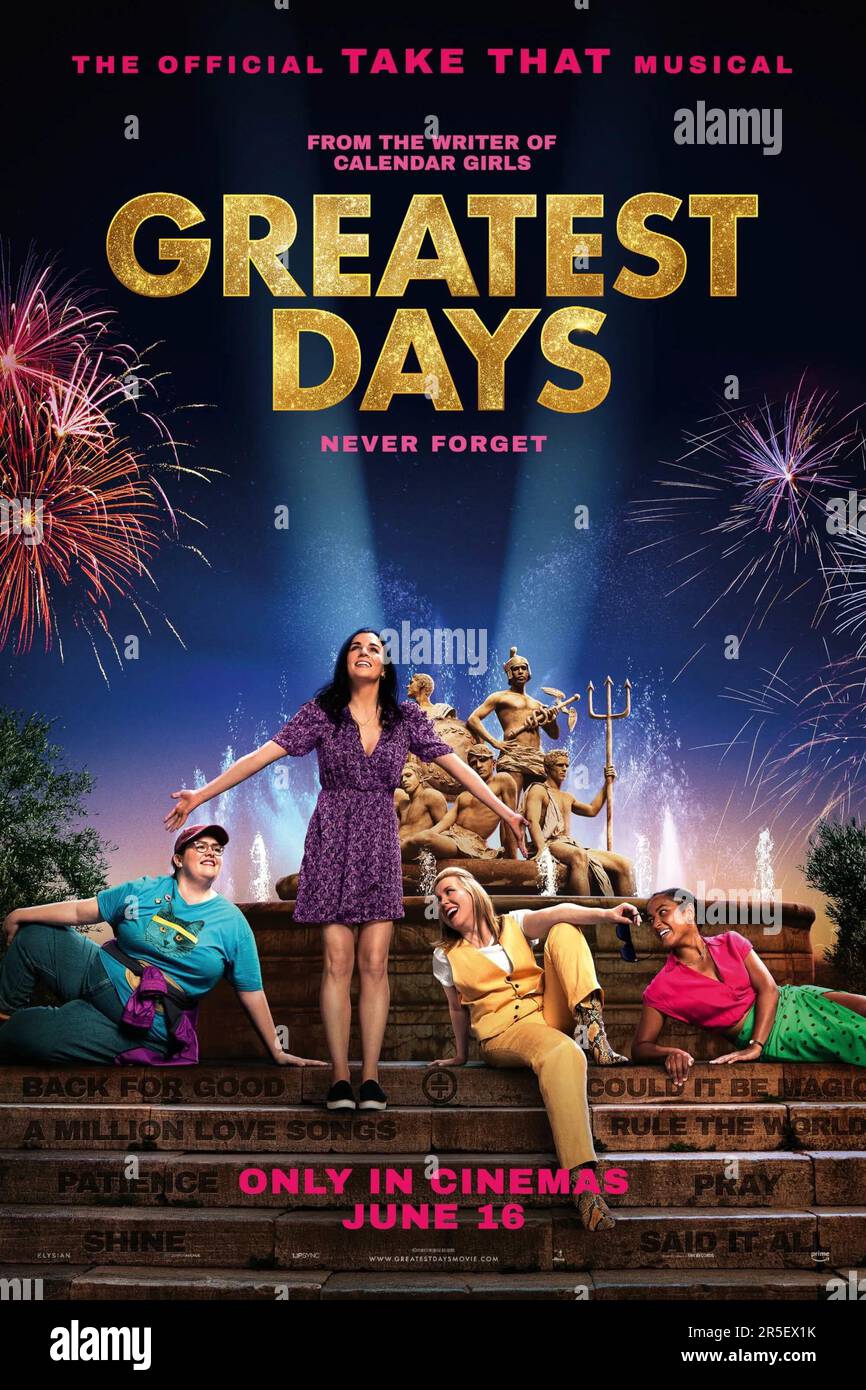 Greatest Days poster Stock Photo - Alamy