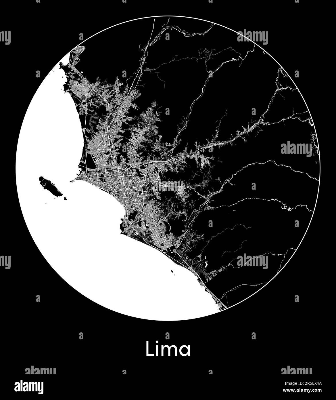 Lima peru Stock Vector Images - Alamy