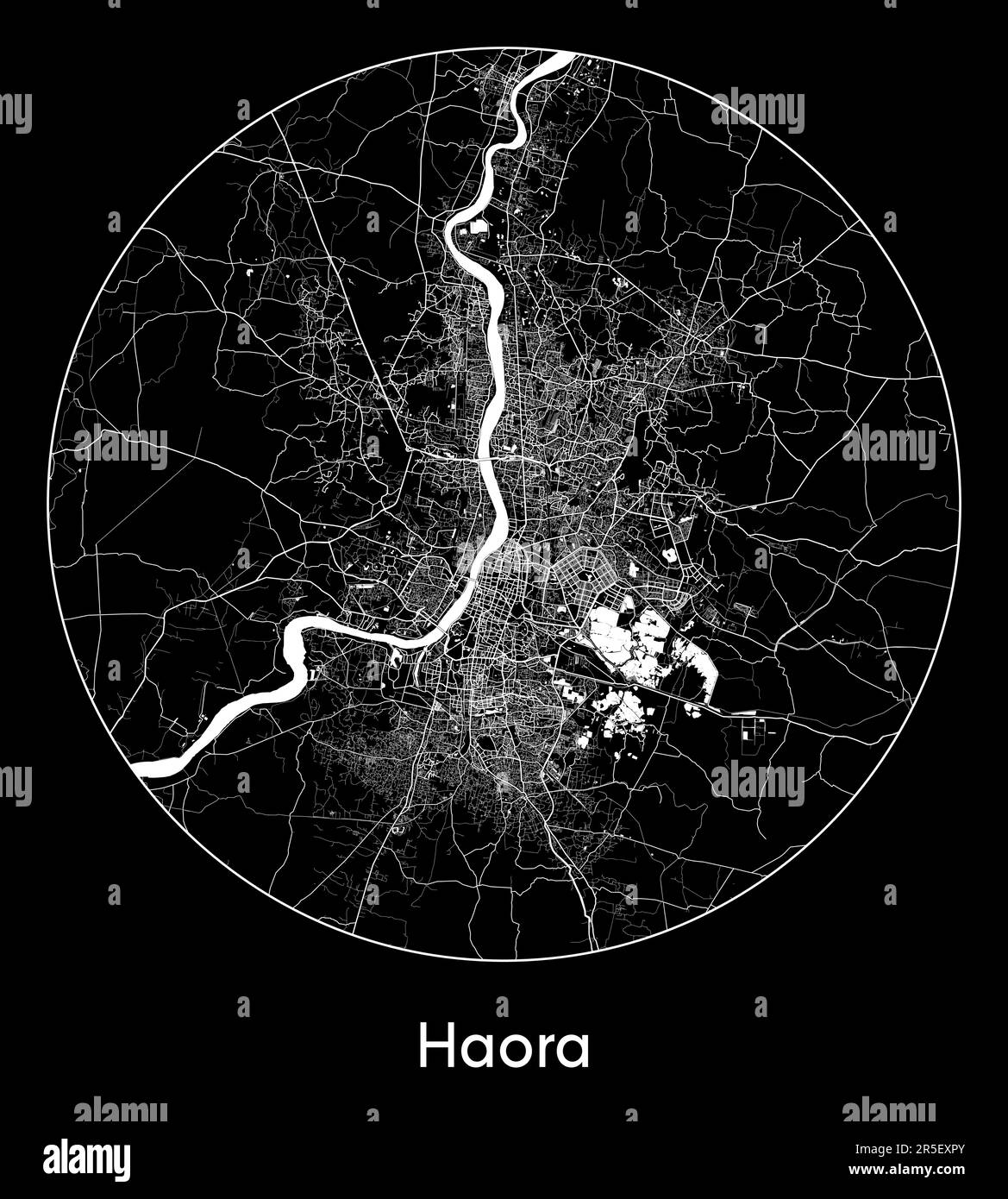 Haora map hi-res stock photography and images - Alamy