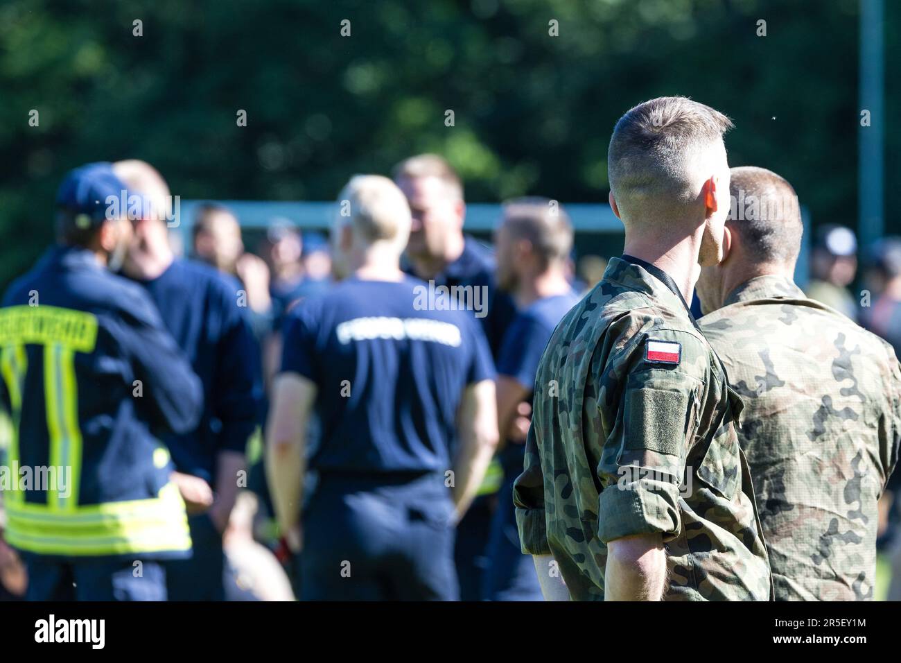 Polish police uniform from hi-res stock photography and images - Alamy