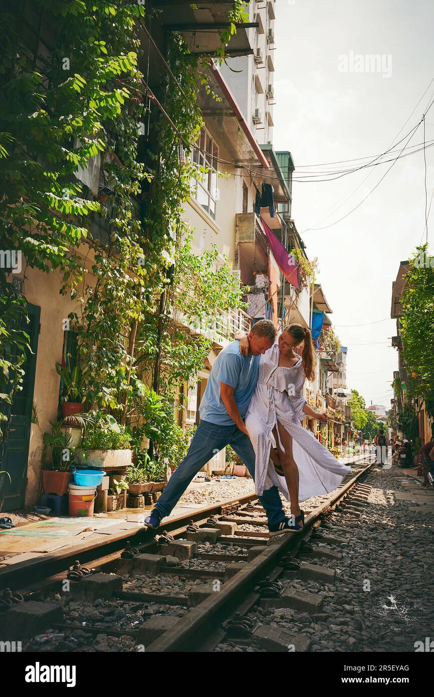 Life was made for dancing and romancing. a happy couple sharing a ...