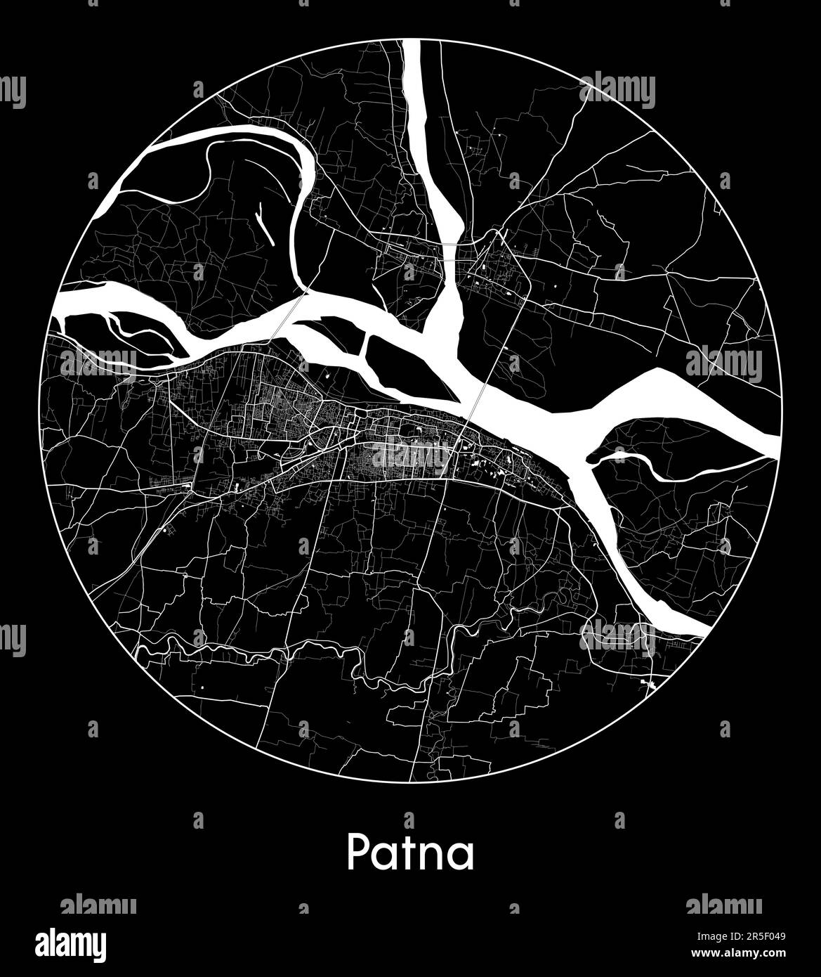 City Map Patna India Asia vector illustration Stock Vector Image & Art - Alamy