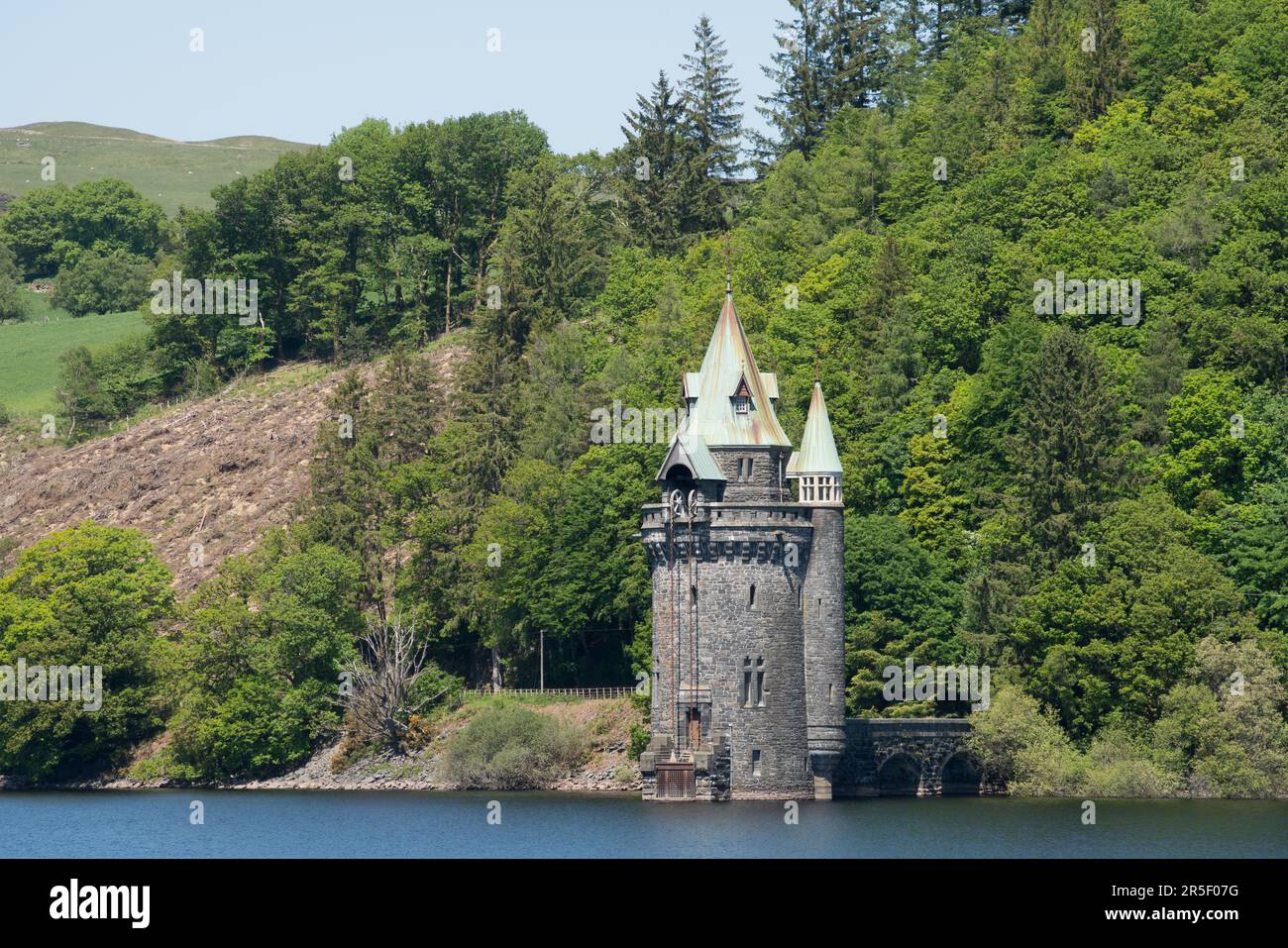 Llanddyn, Oswestry, Wales - May 27 : View of the Streaming station at ...