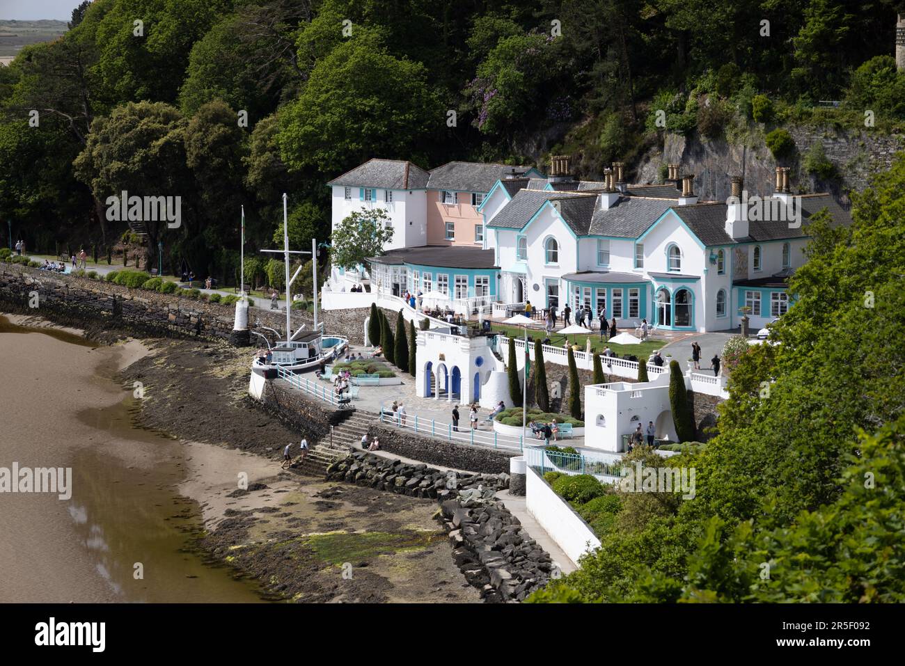 Portmeirion, Minffordd, Penrhyndeudraeth, Gwynedd, Wales - May 28 ...