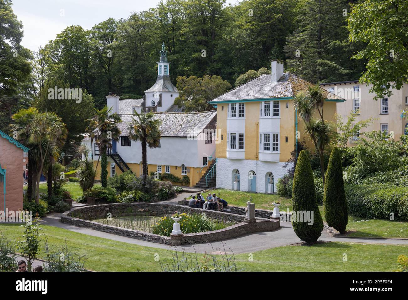 Portmeirion, Minffordd, Penrhyndeudraeth, Gwynedd, Wales - May 28 ...