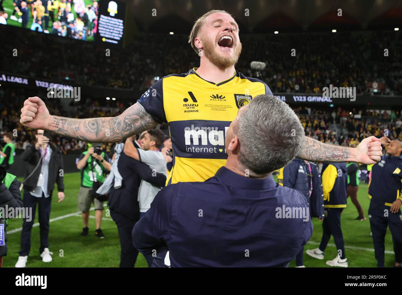 Sydney, Australia. 03rd June, 2023. Nick Montgomery head coach of ...