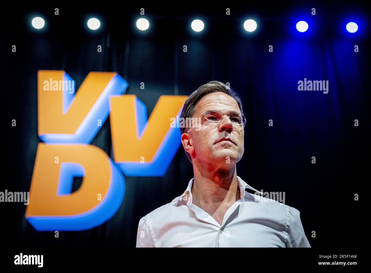 APELDOORN - Prime Minister Mark Rutte answers questions during the ...