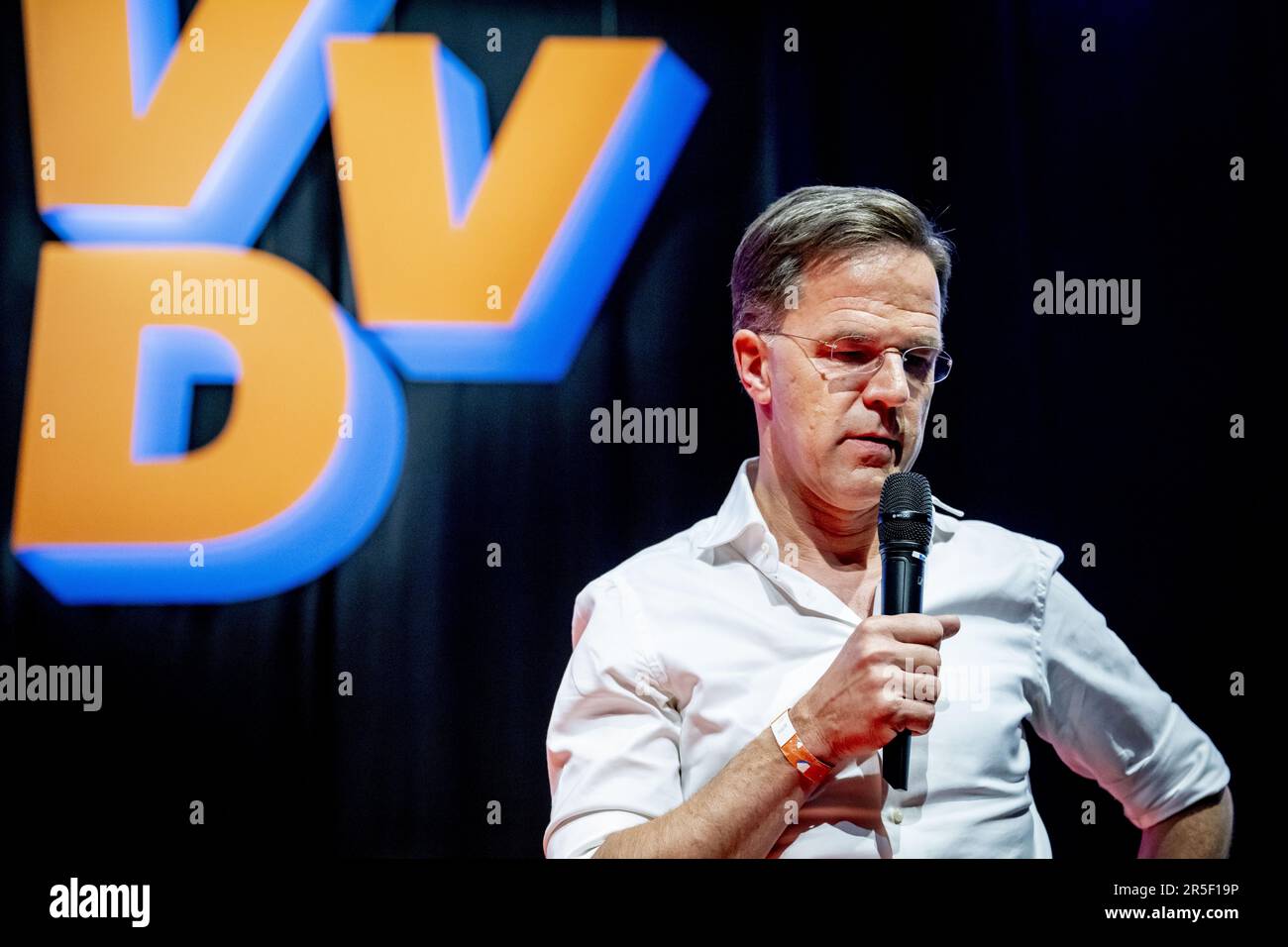 APELDOORN - Prime Minister Mark Rutte answers questions during the ...