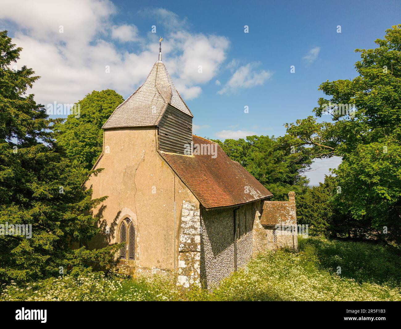 Folkington Church, The Church of St Peter ad Vincula lies in the small ...