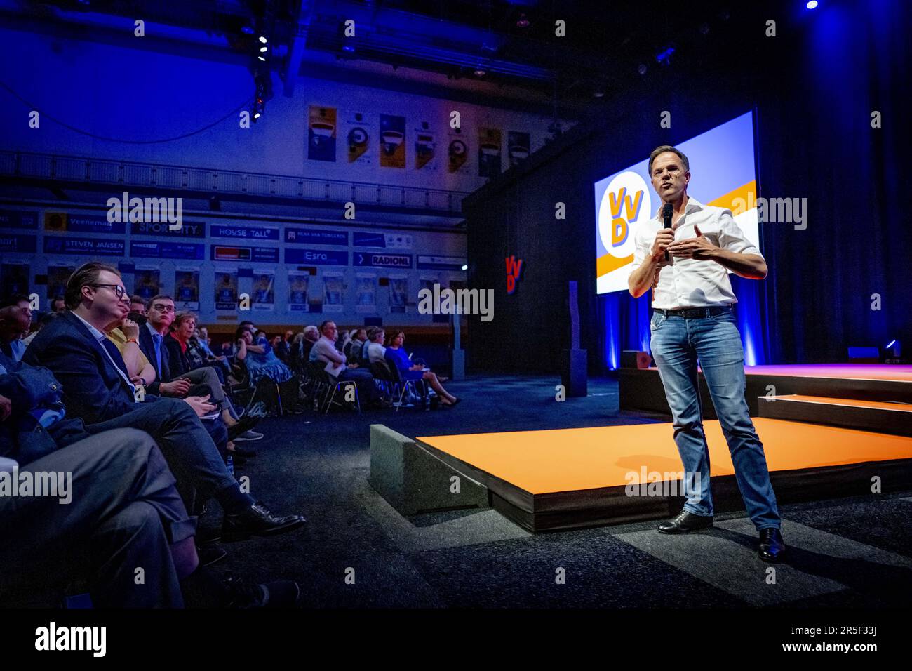 APELDOORN - Prime Minister Mark Rutte answers questions during the ...