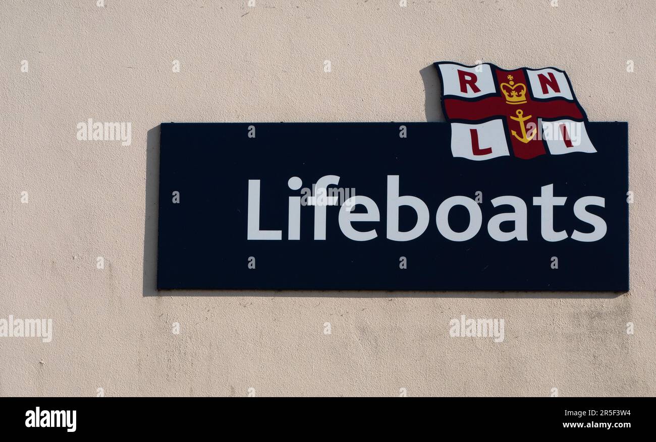 Rnli logo hi-res stock photography and images - Alamy