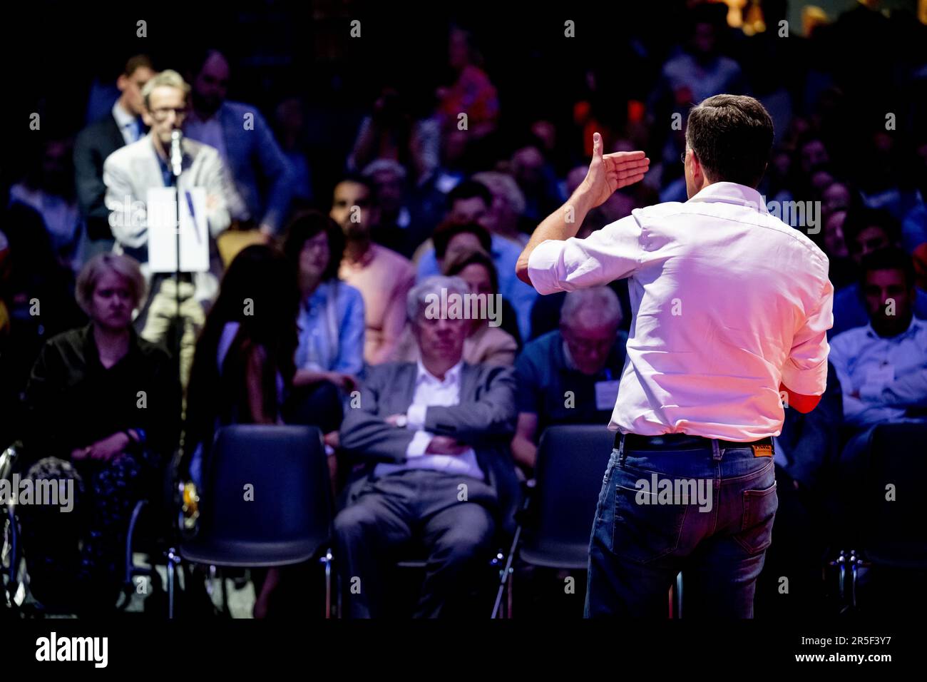 APELDOORN - Prime Minister Mark Rutte answers questions during the ...