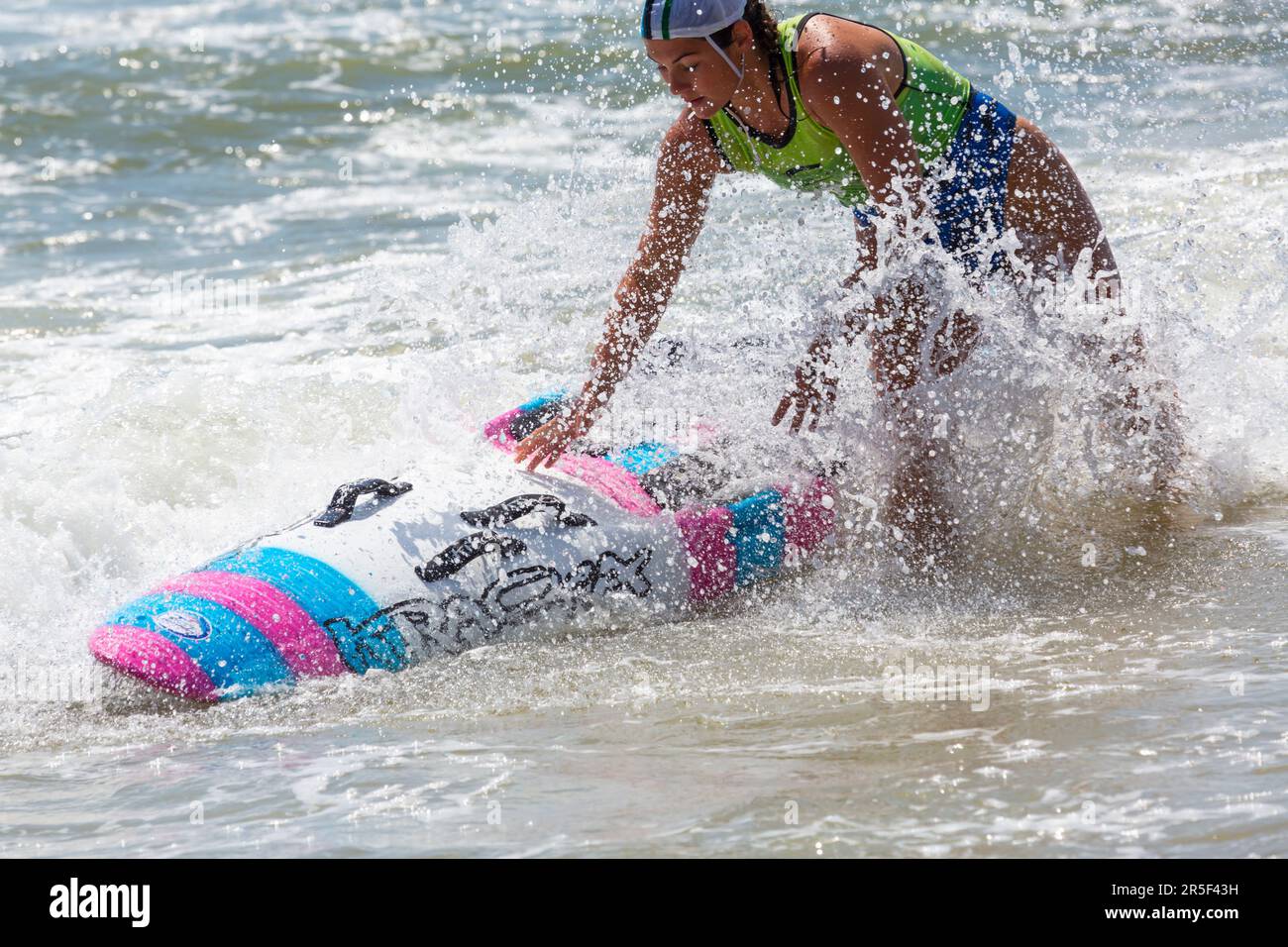 Branksome Chine, Poole, Dorset, UK. 3rd June 2023. The Surf Life Saving ...