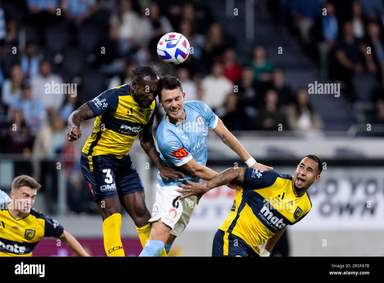 Sydney, Australia, 3 June, 2023. Brian Kaltak of Central Coast Mariners ...