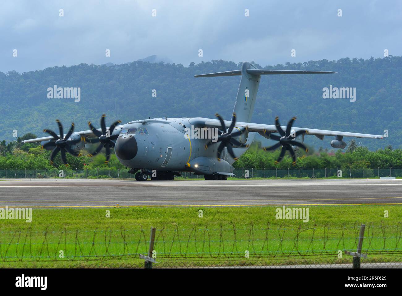 Langkawi, Malaysia - May 28, 2023. Royal Malaysian Air Force (RMAF ...