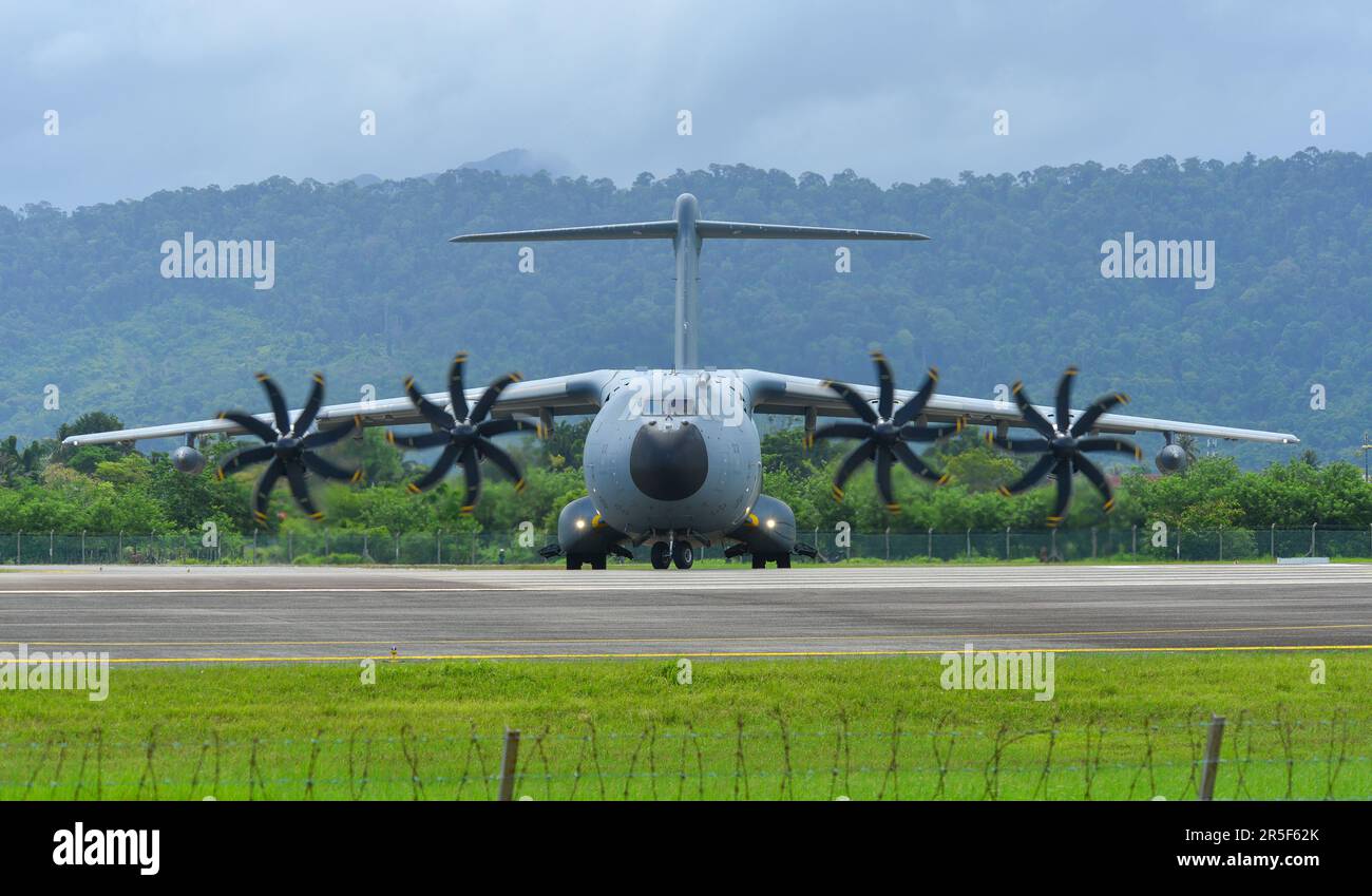 Langkawi, Malaysia - May 28, 2023. Royal Malaysian Air Force (RMAF ...