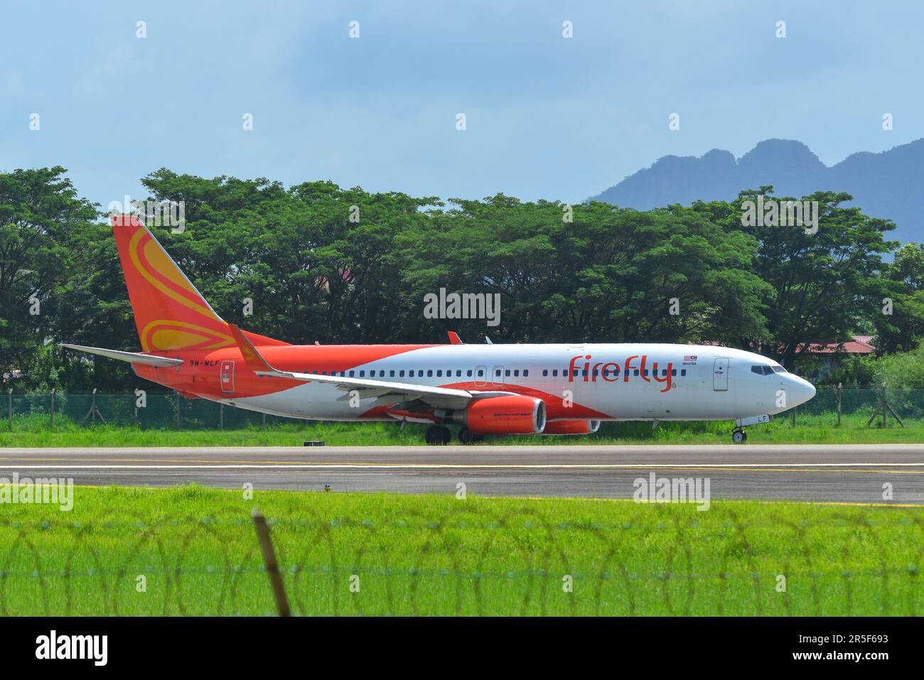 Langkawi, Malaysia - May 28, 2023. 9M-MLF Firefly Boeing 737-800 (WL ...