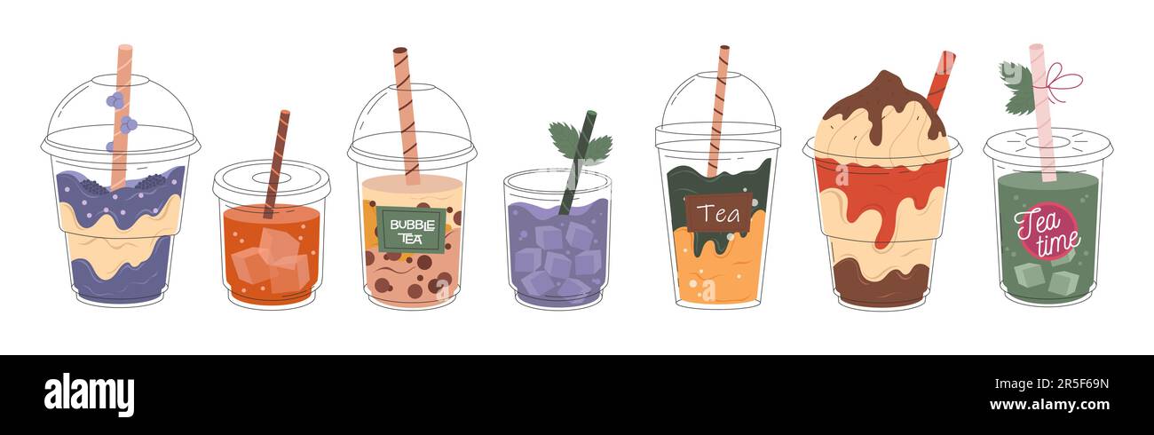 Pearl Milk Tea Vector