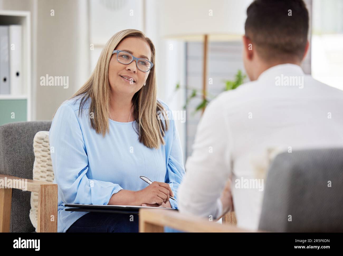 Patient in a mental hospital with staff hi-res stock photography and ...