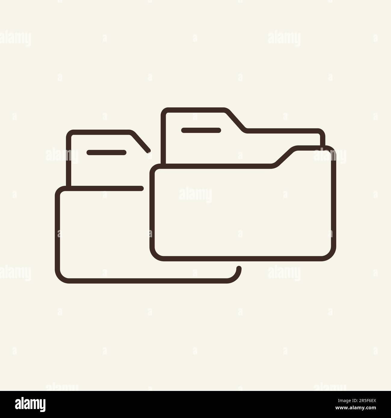 Change file folder icon hi-res stock photography and images - Alamy