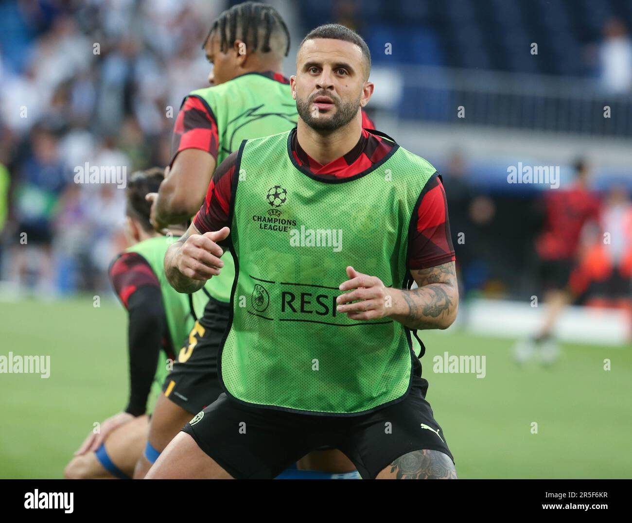 Kyle Walker of Manchester City during the UEFA Champions League, Semi ...