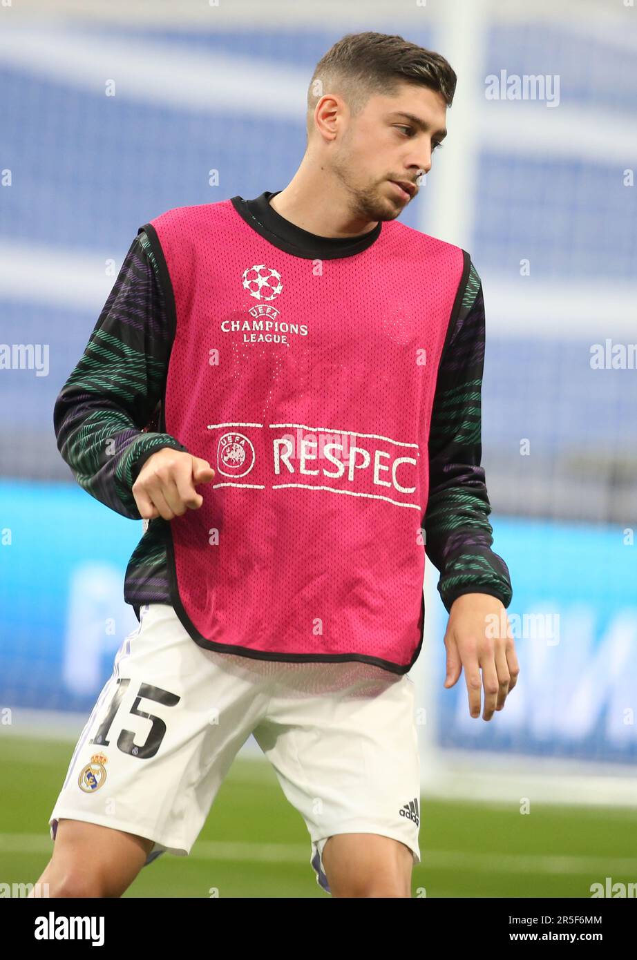Federico Valverde of Real Madrid during the UEFA Champions League, Semi ...