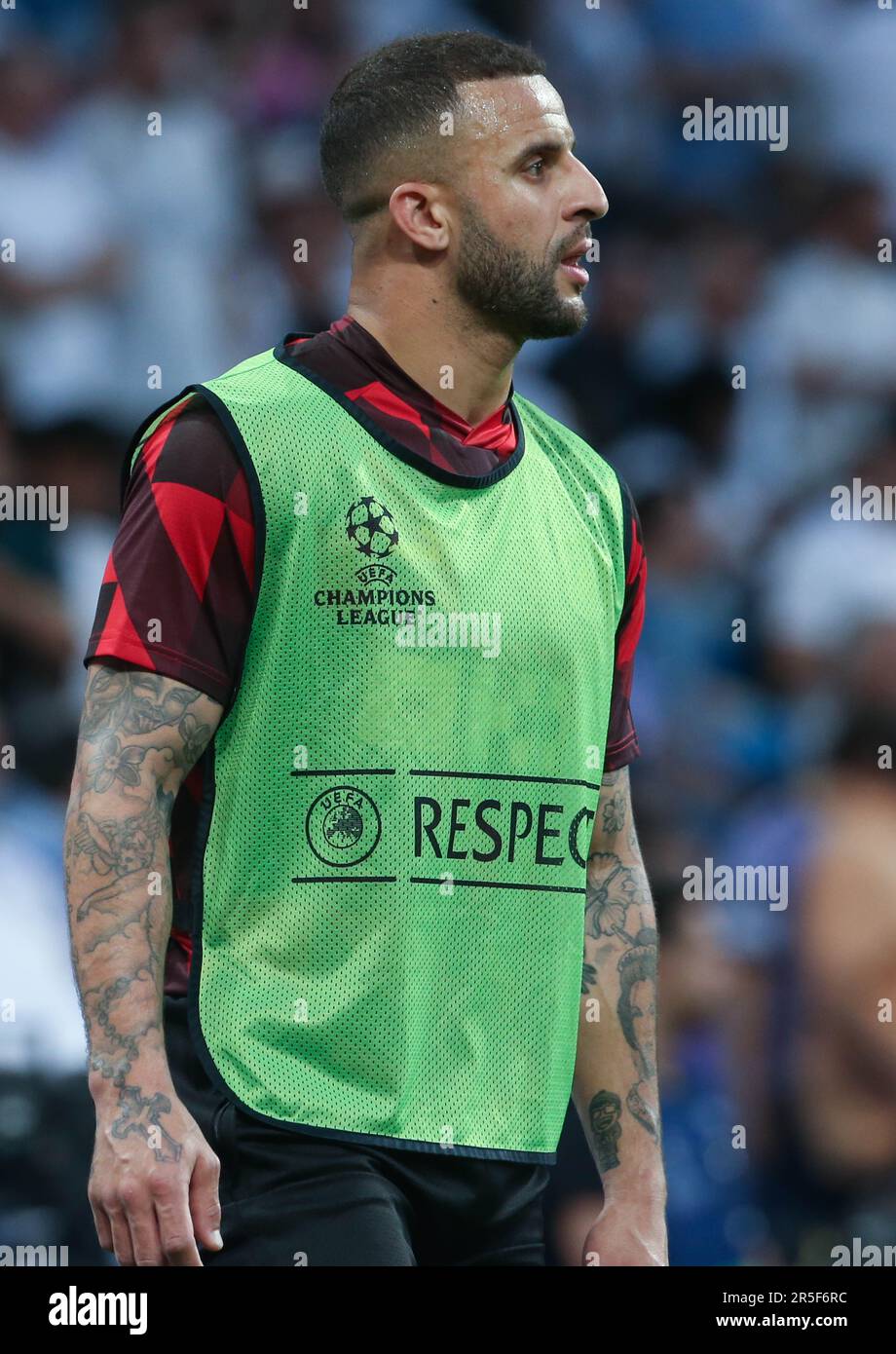 Kyle Walker of Manchester City during the UEFA Champions League, Semi ...
